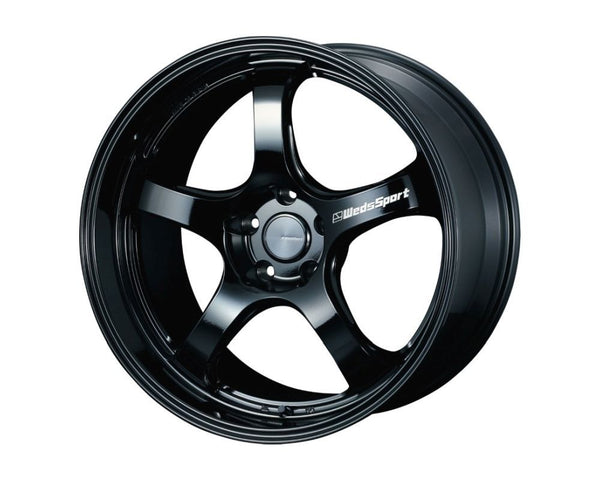 WedsSport RN-05M Alloy Wheel 18x9.5 5x114.3 ET38 Gloss Black 73mm CB - www.AlloyWheelShop.com