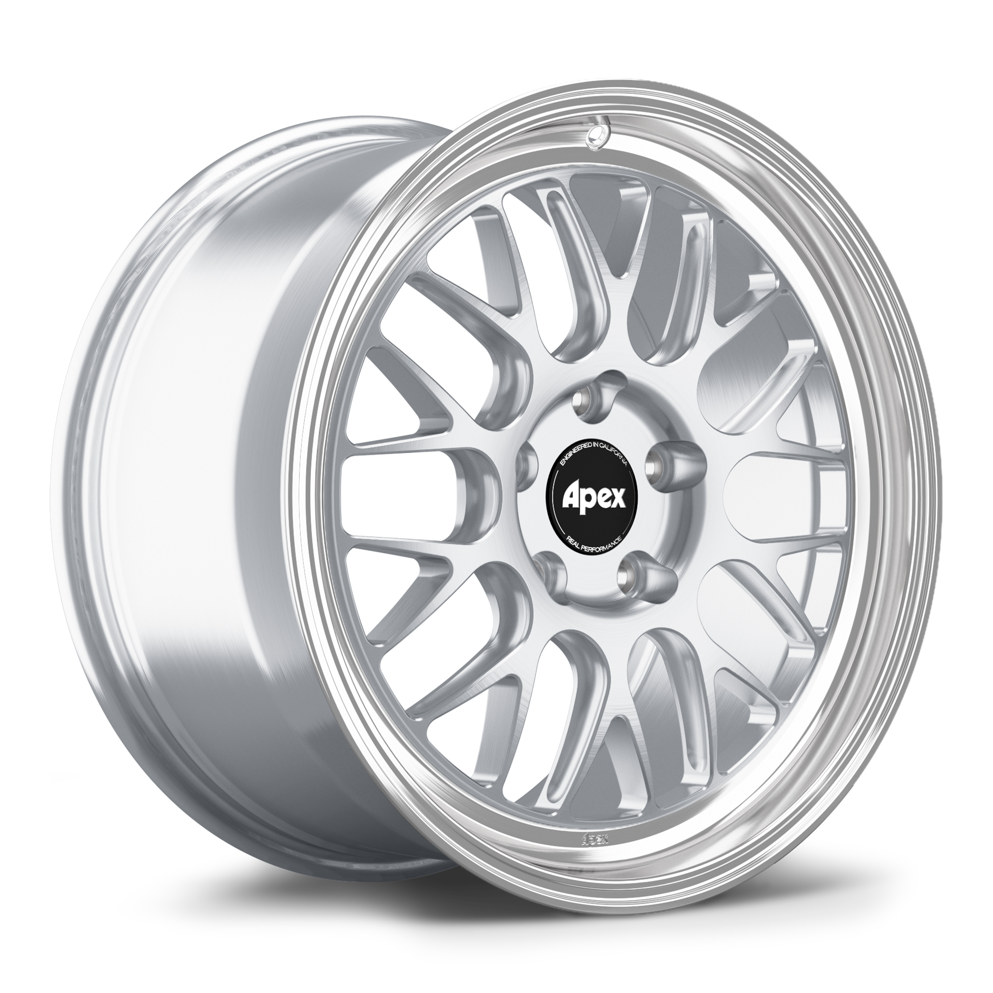Apex ML-10RT Forged Alloy Wheel 18x10 ET58 5x120.65 Brushed Clear - Ma ...