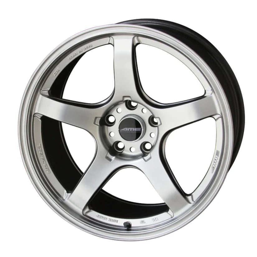 AME TRACER GTV Alloy Wheel 18x10.5 ET15 5x114 Matt Hyper Silver
